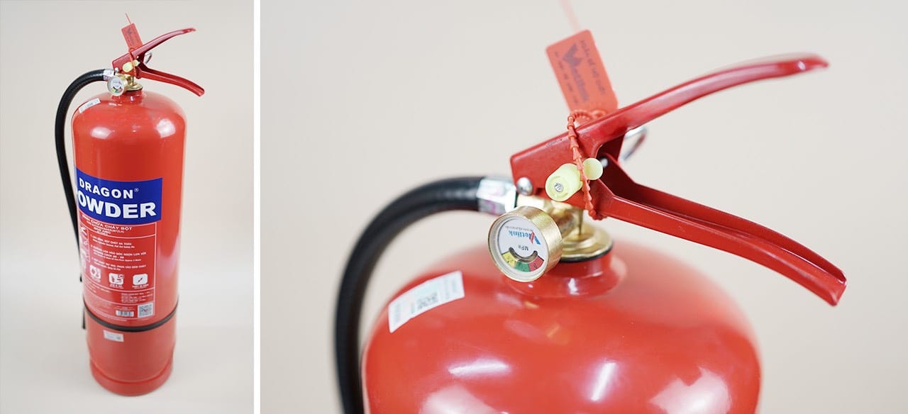 Bình chữa cháy Dragon bột ABC 8kg - MFZL8 (Tem PCCC) - PCCC Song Việt