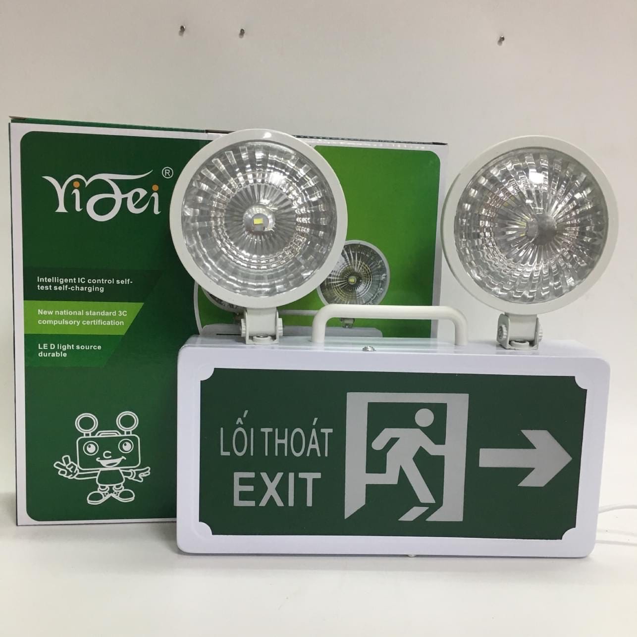 Đèn sự cố kết hợp Exit - PCCC Song Việt